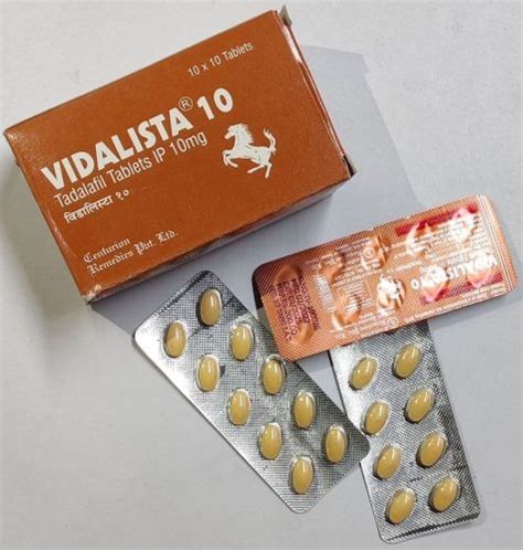 Vidalista 10 Mg Tablet Packaging Type 1010 At Best Price In Mumbai Id 8444513
