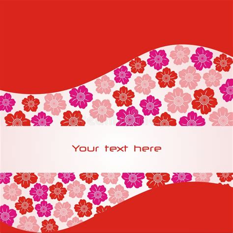 Spring Postcard Stock Vector Illustration Of Card Abstract 13488077