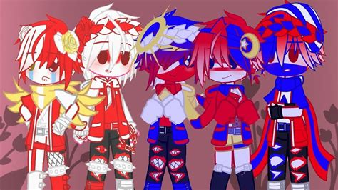 Countryhuman React Indonesia Gacha Club In 2022 Anime Character