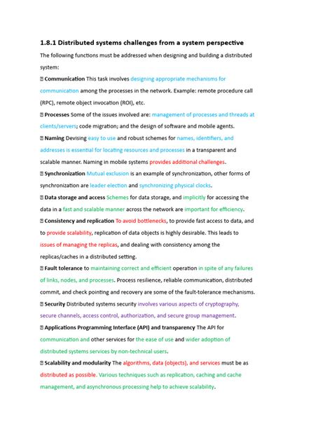 design and issues and dc pdf replication computing distributed