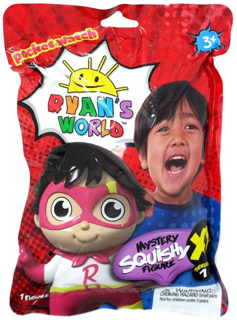 Ryans World Series 1 Mystery Squishy Figure Xl Mystery Pack 1 Random Figure Pocket Watch Toywiz