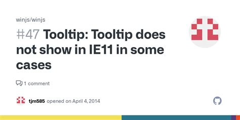 Tooltip Tooltip Does Not Show In Ie In Some Cases Issue