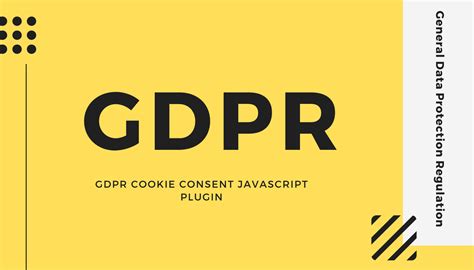 Gdpr Cookie Consent Javascript Plugin With Multilingual Function