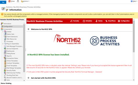 Installing North52 Business Process Activities Carl De Souza