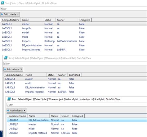 Powershell Splatting 101 Clean Up Your Commands Sql Server
