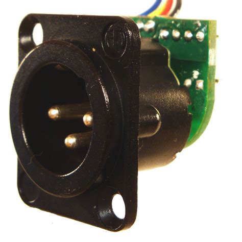 DMX Optical Iso XLR Input Module ELM Video Technology