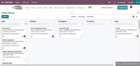 Odoo 15 New Features Of Project Management