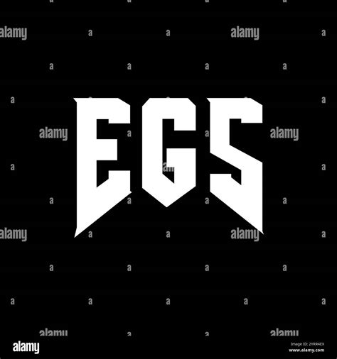 Egs Letter Logo Design For Technology Company Egs Logo Design Black
