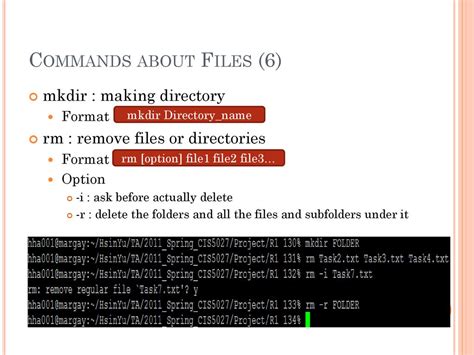 Tutorial Of Unix Command And Shell Scripts Ppt Download