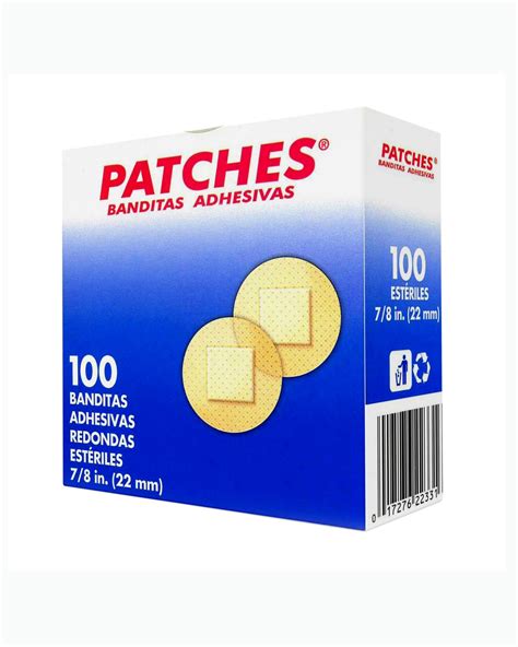 Curitas Redondos Col Piel 100 Piezas Prosilab