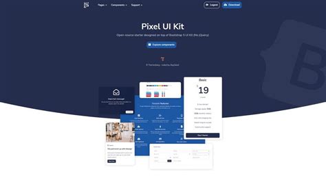 Django Pixel Lite Open Source Template