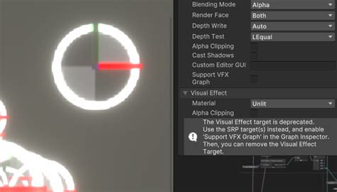 Shadergraph Visual Effect Graph Showing All Black When Support Vfx Graph Checkbox Is Checked