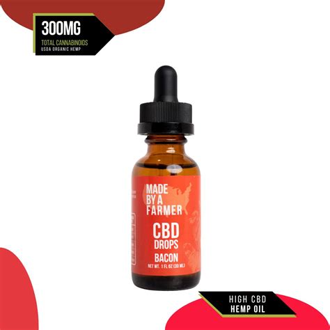 Bacon Cbd Pet Tincture Made By A Farmer