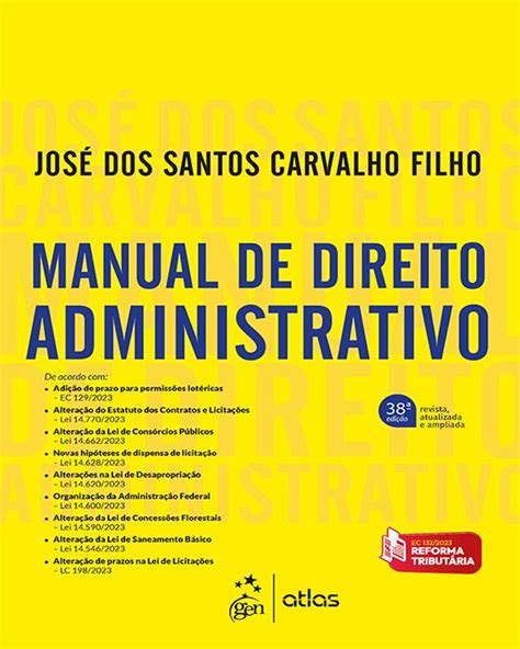 Manual De Direito Administrativo 9786559776061 Di Livros Editora E