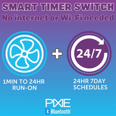 Pixie Push Button Smart Timer Switch Pixie Sts600btam — Powerpoints