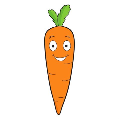 Carrot Cartoon Vector Illustration Cartoon Premium Ai Generated Vector