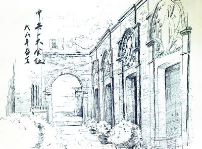 画红色地标 塑心中信仰——上海大学生70幅手绘作品献礼新中国70华诞 搜狐大视野 搜狐新闻