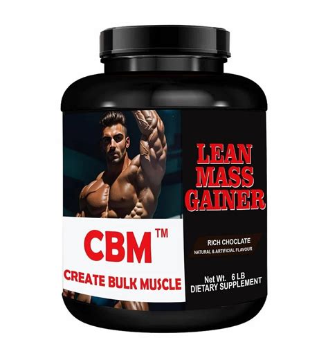 Lean Mass Gainer 3kg Chocolate Flavour At ₹ 1649jar Mass Gainer In