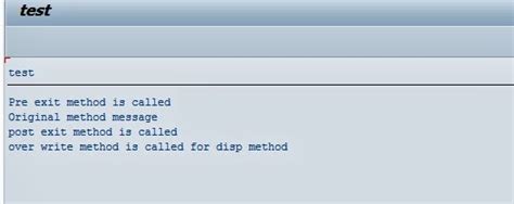 Gyan Factory Sap Technical Project Support Se24 Method Pre Exit
