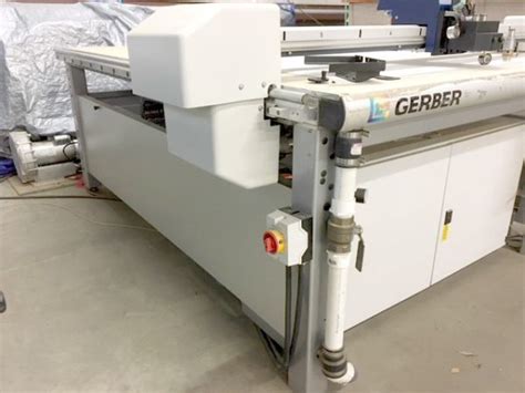 Used Gerber Dt170 Flatbed Digital Cutter Cnc Router Plotter For Sale