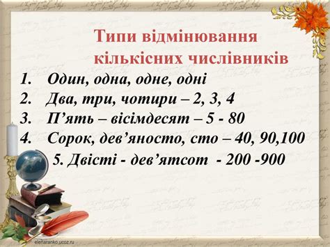 Презентація до теми Числівник