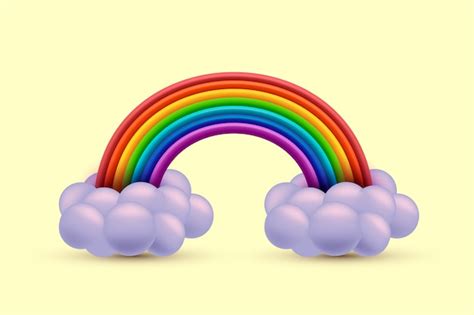 Free Vector Realistic Rainbow Concept