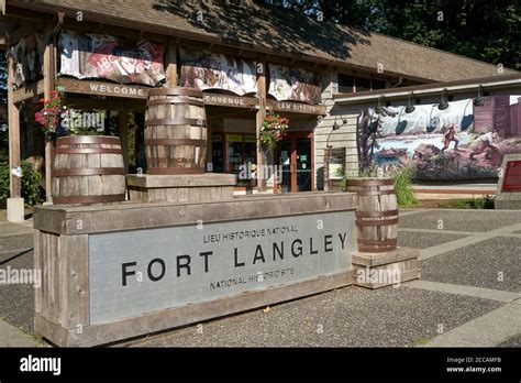 The Visitor Centre At The Fort Langley National Historic Site British