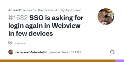 Sso Is Asking For Login Again In Webview In Few Devices · Issue 1582