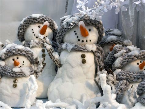 Real Snowman Wallpapers Wallpaper Cave
