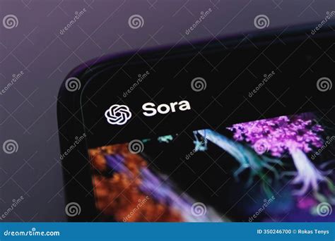 Sora Openai Text To Video Generative Ai Model Editorial Image Image Of Subscription Openai