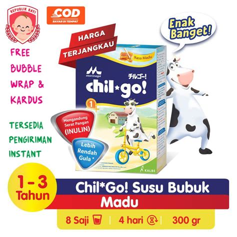 Jual Chil Go Chilgo Powder Bubuk Madu Gr Susu Formula Murah Free Dus Bubble Shopee Indonesia