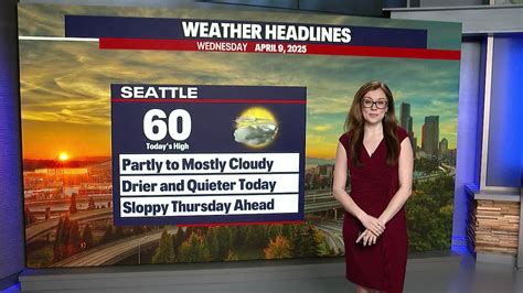 Seattle Weather Warmer Wednesday Before Rain Returns Thursday Fox 13 Seattle