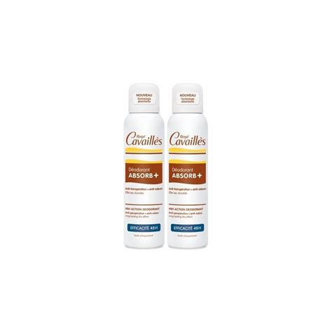 ROGE CAVAILLES DUO Déo Absorb Efficacité h Spray X ml