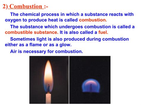 Combustion And Flame Ppt