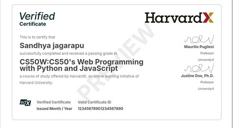 Sandhya Jagarapu On Linkedin Hello Connections Thrilled To Receive My Edx