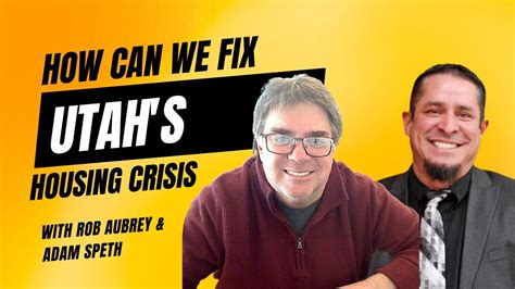 How We Can Fix Utahs Housing Crisis Youtube