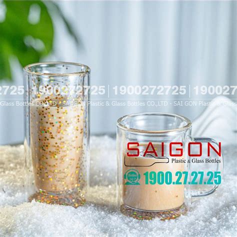 Ly Thủy Tinh 02 lớp Delisoga Borosilicate Double Wall Star Glass Cup
