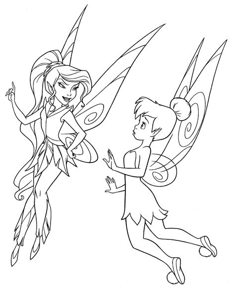 Coloriage FÃe Clochette Ã Imprimer Setianvnty