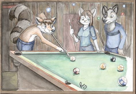 Old Art The Pool Party By Pandapaco — Weasyl