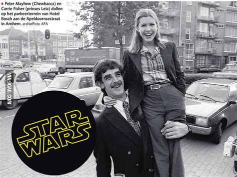 Princess Leia And Chewbacca Goofing Around On The Street At European