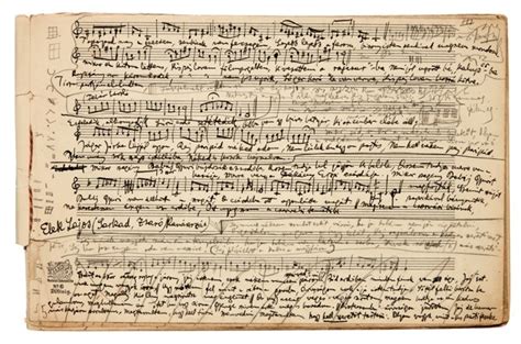 Béla Bartók Autograph Field Book Of Hungarian Folksong Transcriptions