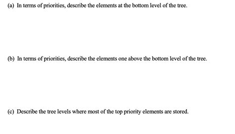 solved 4 assume we implement a priority queue as a max heap