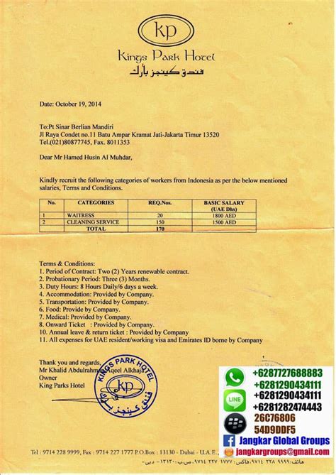 Demand Letter Uae Jangkar Global Groups