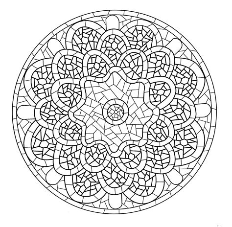 Dibujos De Mandalas Para Colorear Y Relajarse Muy Bonitos Colorear