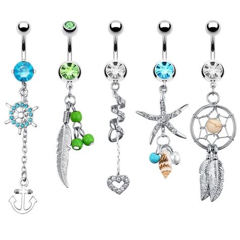 Navel Piercing Jewelry Barbell Piercing Belly Button Piercing Belly