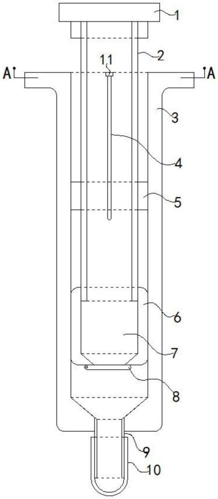 一种实验用可调速蛋白亲和层析柱