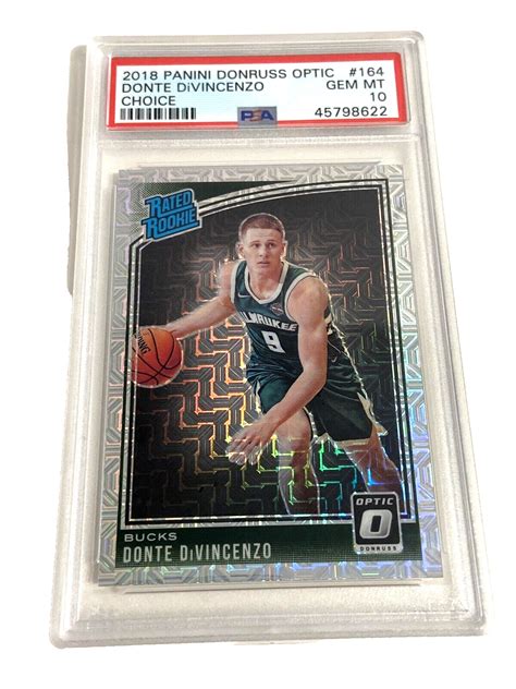 Donte DiVincenzo 2018 Optic 164 Choice Price Guide Sports Card Investor