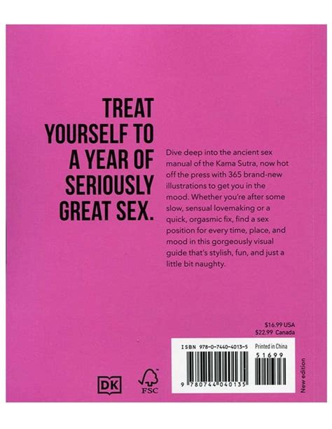 Kama Sutra A Position A Day Book 32504 05212 Lovers Lane