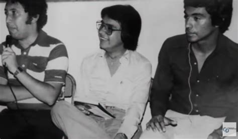 Así Lucían Gustavo Velásquez Y José Antonio Corado De Jóvenes