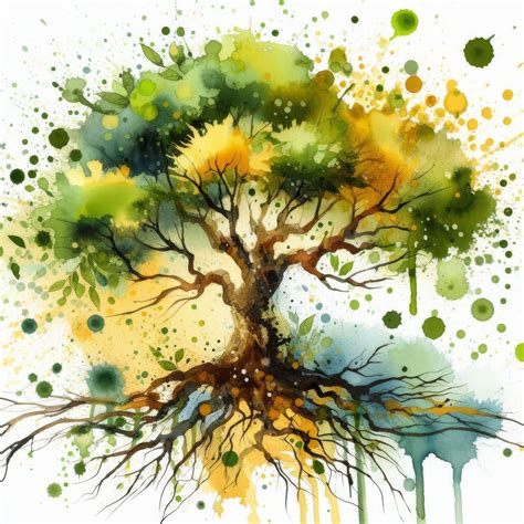 Abstract Tree Clip Art Bundle 10 High Res Watercolor S For Junk